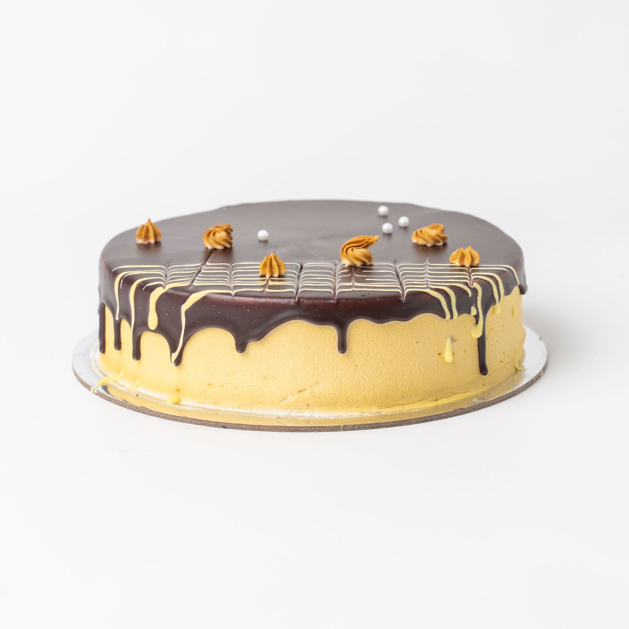 Caramel mud drip cake - Coniston Bakery